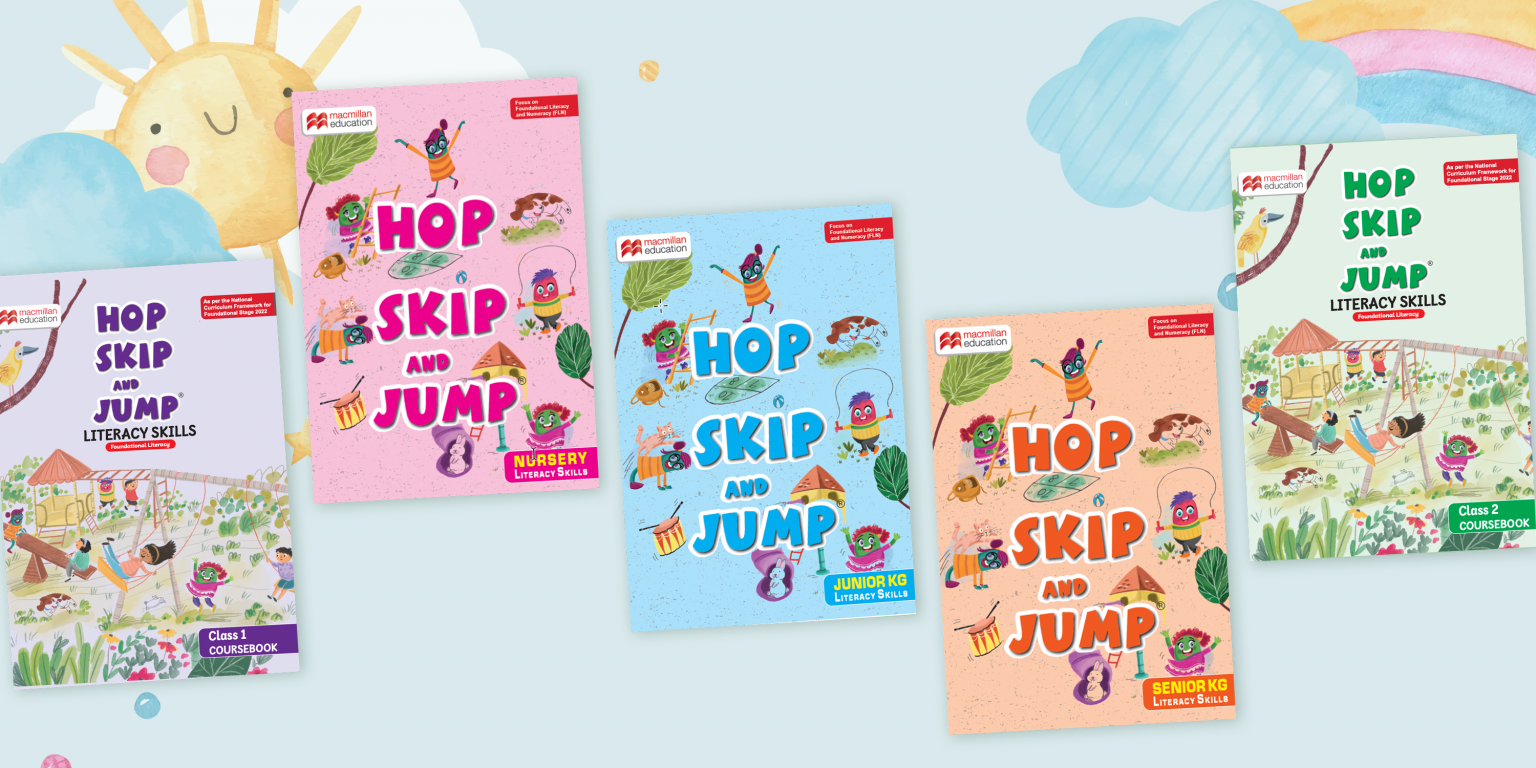Macmillan Hop Skip and Jump – Complete Learning Kits for Nursery, KG ...